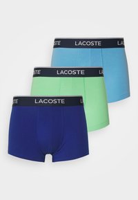 Lacoste 3 PACK - Shorty - peppermint/captain/bonnie/bleu clair - ZALANDO.FR