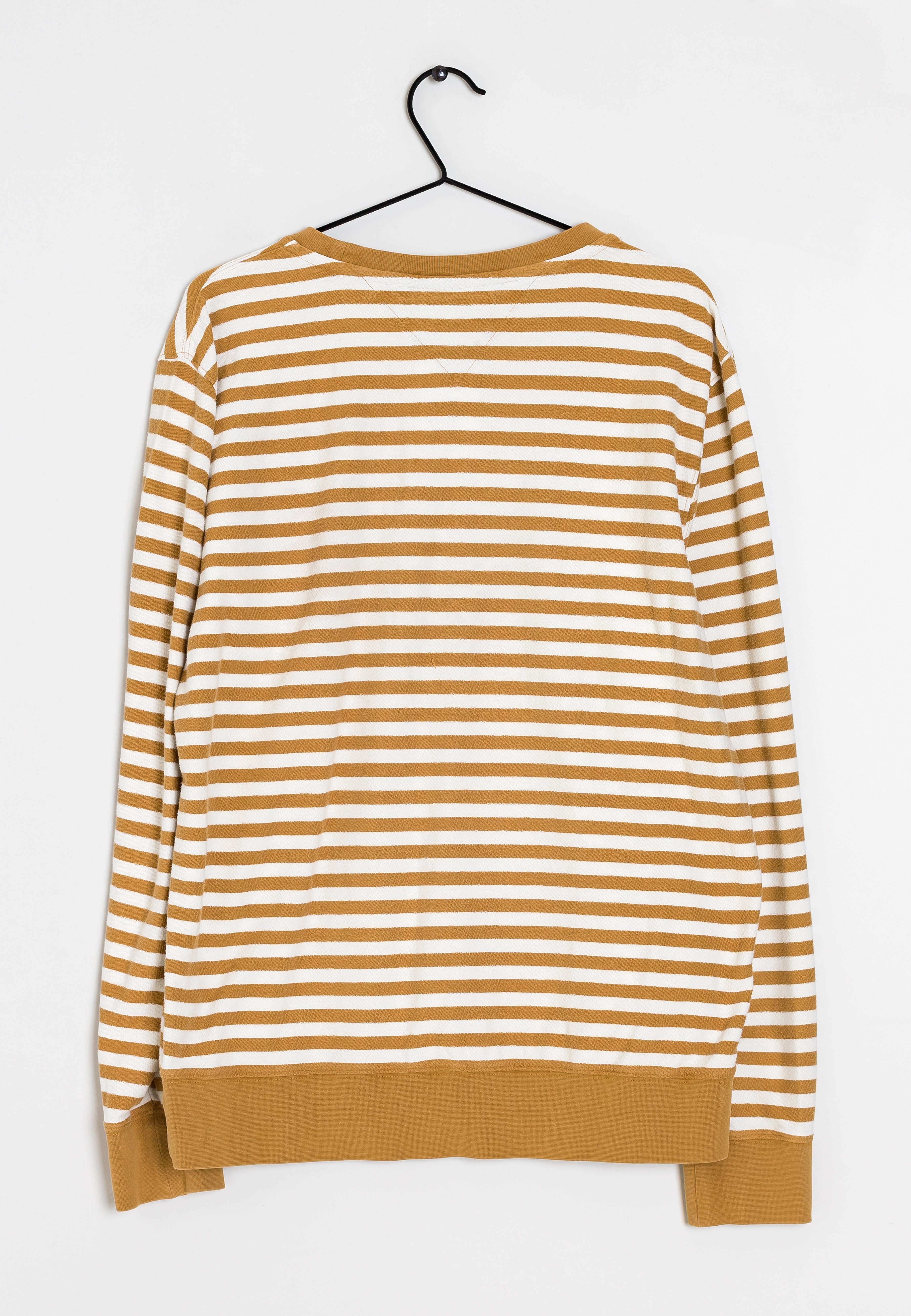 Tommy Hilfiger Sweatshirt mustard yellow white senf Pre owned Zalando