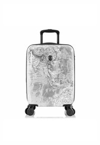 Heys Wheeled suitcase - black white world map/white - Zalando