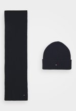 Tommy Hilfiger FLAG BEANIE & SCARF UNISEX SET - Sciarpa - blu - Zalando.it
