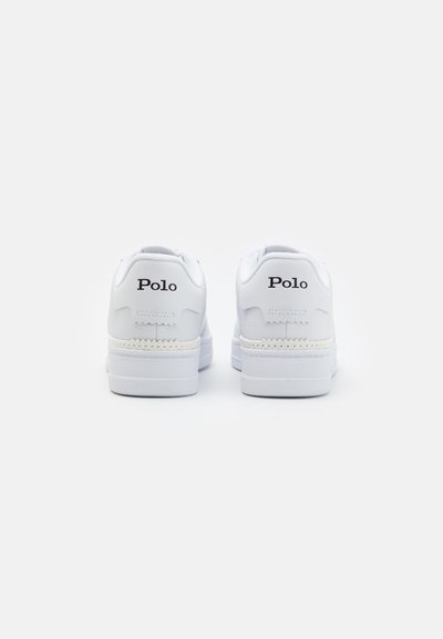 Polo Ralph Lauren MASTERS LOW TOP LACE UNISEX - Sneaker low - white ...