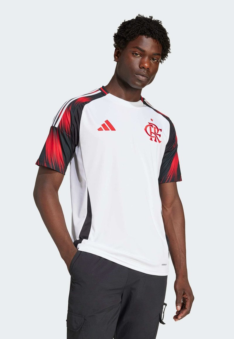 adidas Performance CR FLAMENGO 25 AWAY JERSEY - Fanartikel - white/wit ...