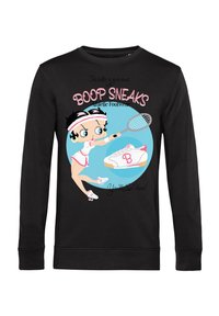 Henry Tiger BETTY BOOP ATHLETIC FOOTWEAR - Sweatshirt - black - Zalando