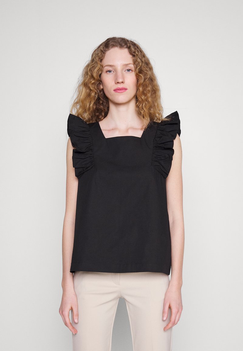 2nd Day Franca T Shirt Z Nadrukiem Czarny Zalando Pl