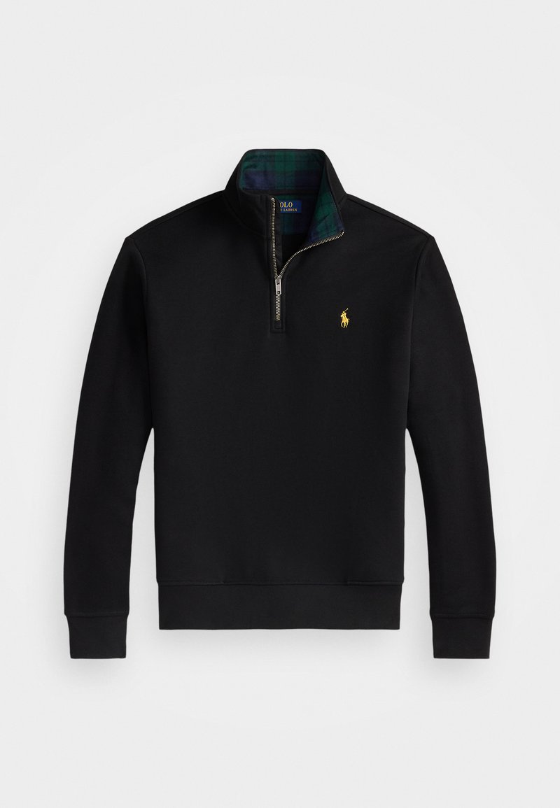 Polo Ralph Lauren THE RL QUARTER ZIP SWEATSHIRT - Sweatshirt - black ...