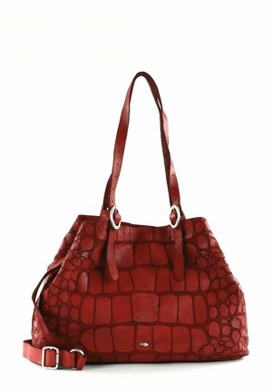 Guess GROSSE BECCI MIT PRINT IN PYTHON-OPTIK - Shopping Bag - hellblau ...