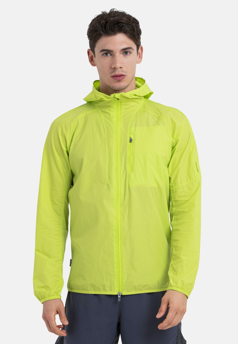 icebreaker MERINO SHELL+COTTON WINDBREAKER - Windbreakers - BRIGHT ...