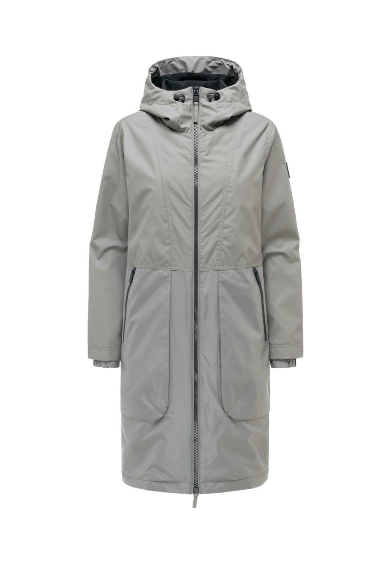 Navahoo LANG EDELUMHANG - Parka - grey/gris - ZALANDO