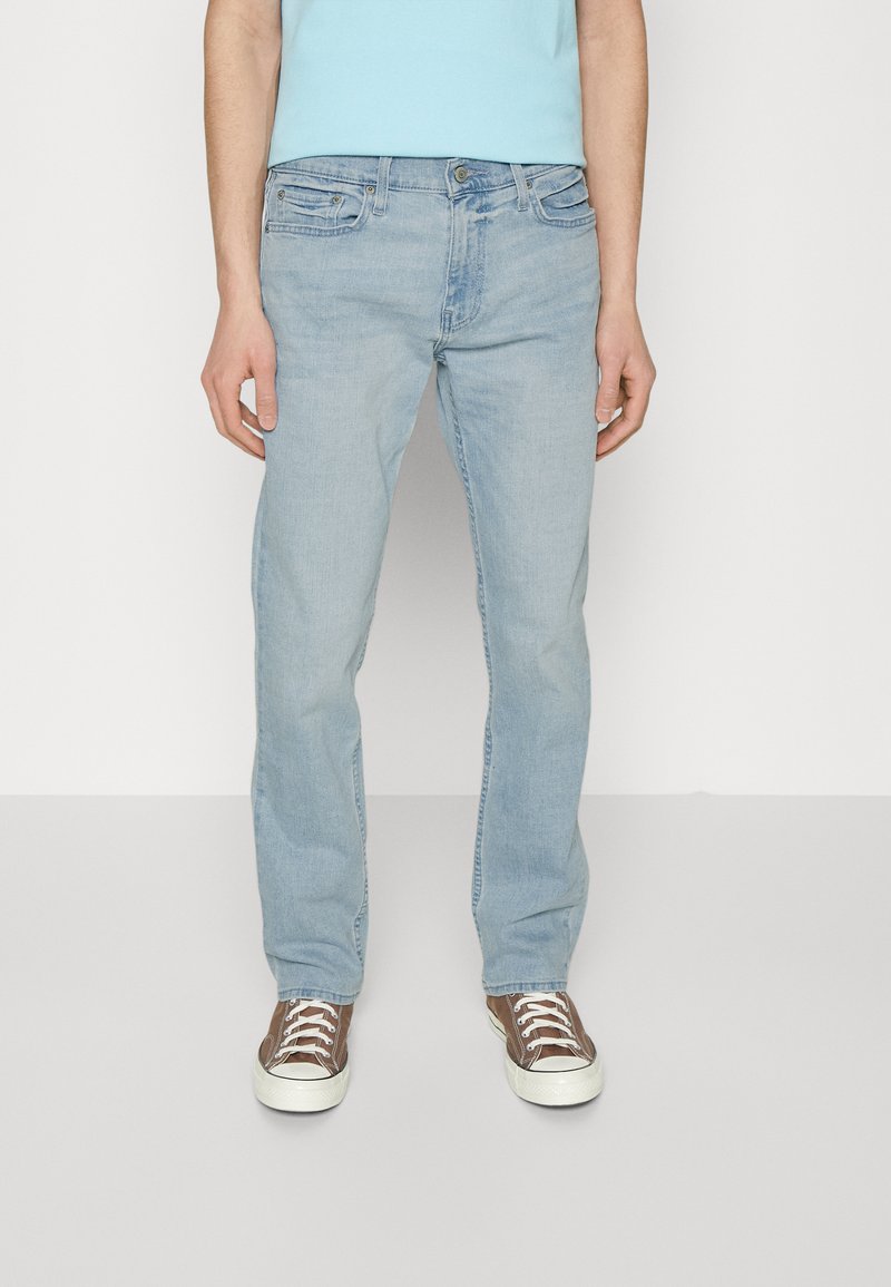 Hollister Co Straight Leg Jeans Bright Light Washlight Blue Denim Zalandoie