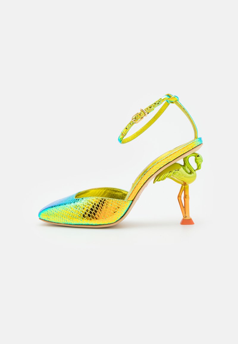 Sophia Webster FLO FLAMINGO - Pumps - citrine/flerfärgad - Zalando.se