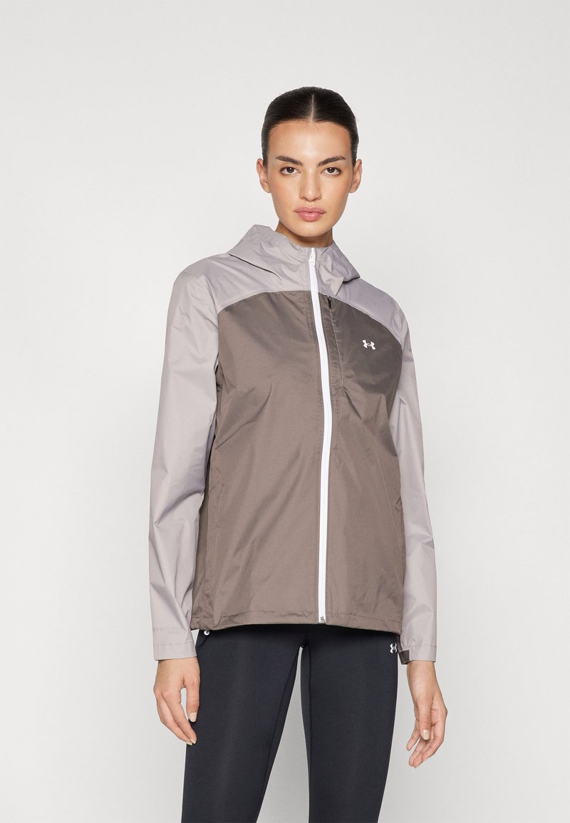 Under Armour CLOUDSTRIKE COLORBLOCK - Impermeable - fresh clay/tetra ...