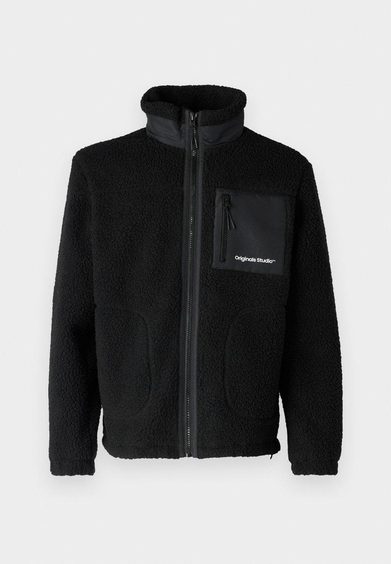 Jack & Jones JORVESTERBRO - Fleece jacket - black - Zalando.co.uk