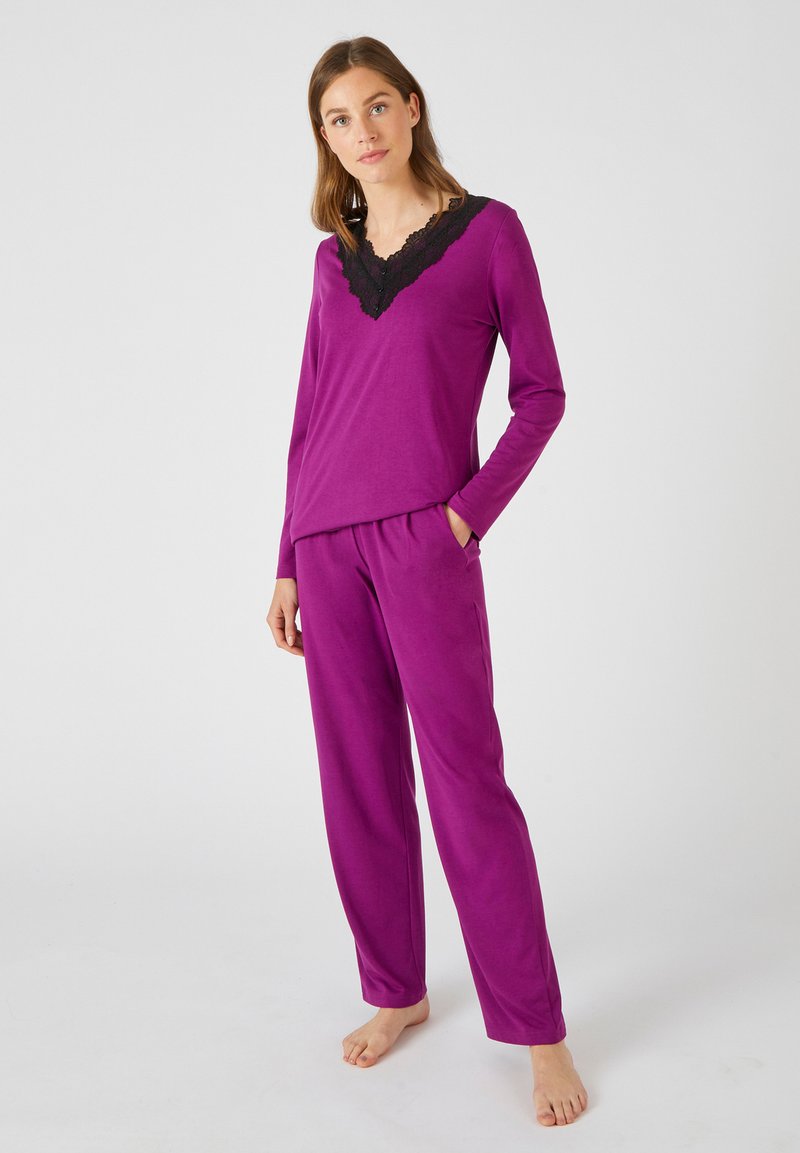 Damart THERMOLACTYL SET - Pyjama - violet - ZALANDO.FR