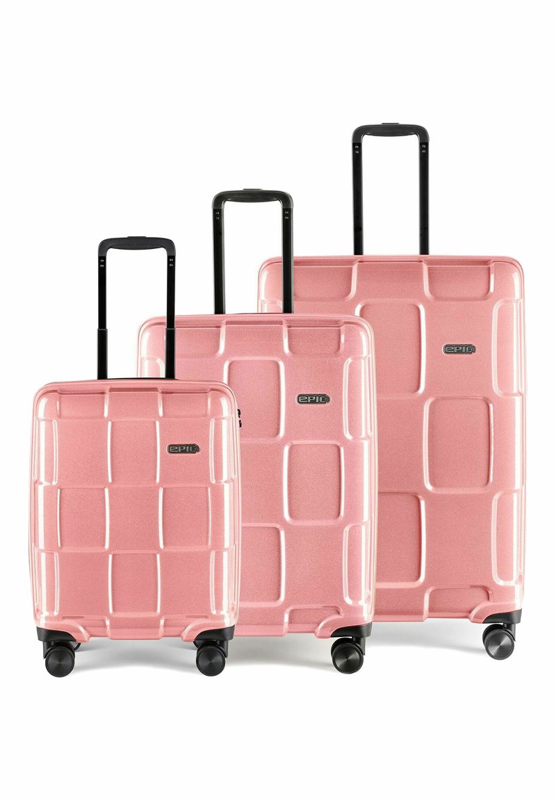 Epic SET - Wheeled suitcase - crystalrose/light pink - Zalando.de