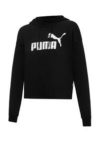 Puma ESSENTIALS LOGO CROPPED - Pusa - black/must - Zalando.ee