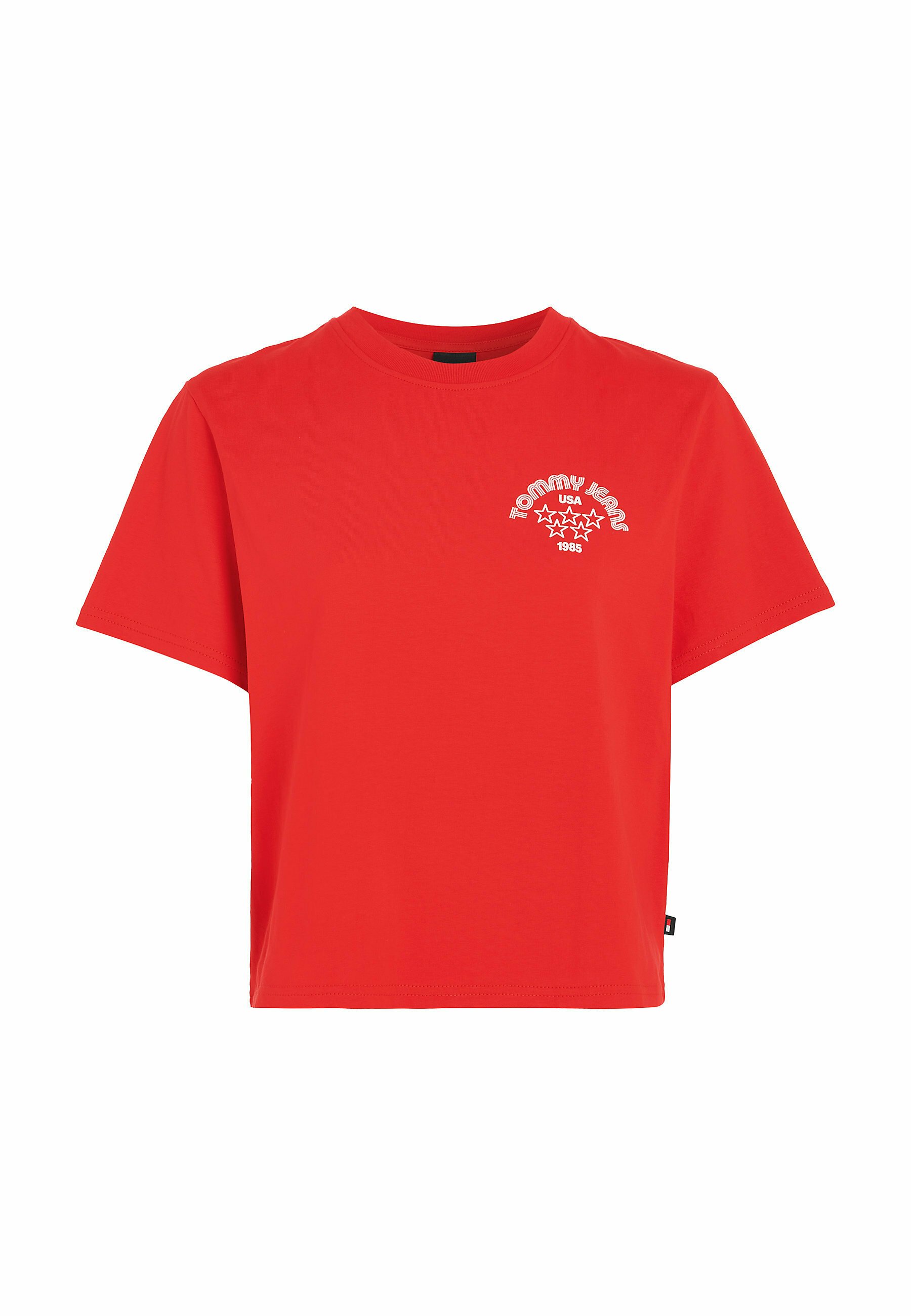 Tommy jeans retro logo tee store