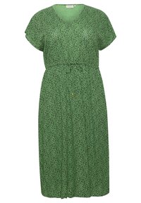 Kaffe Curve KCISMA AMI - Vardagsklänning - poison green black flower ...