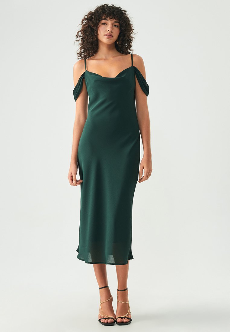 SÁVEL DESODRE - Freizeitkleid - emerald/dunkelgrün - Zalando
