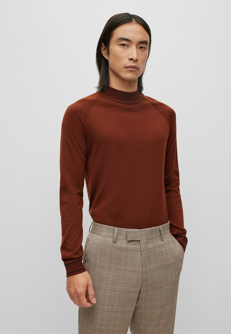 BOSS FAVINO - Jumper - brown one/brown - Zalando.co.uk