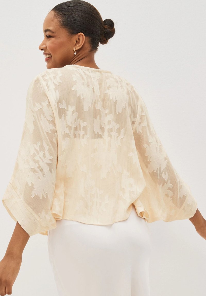 Next COVER- UP STANDARD - Chaqueta de punto - nude/beige - Zalando.es
