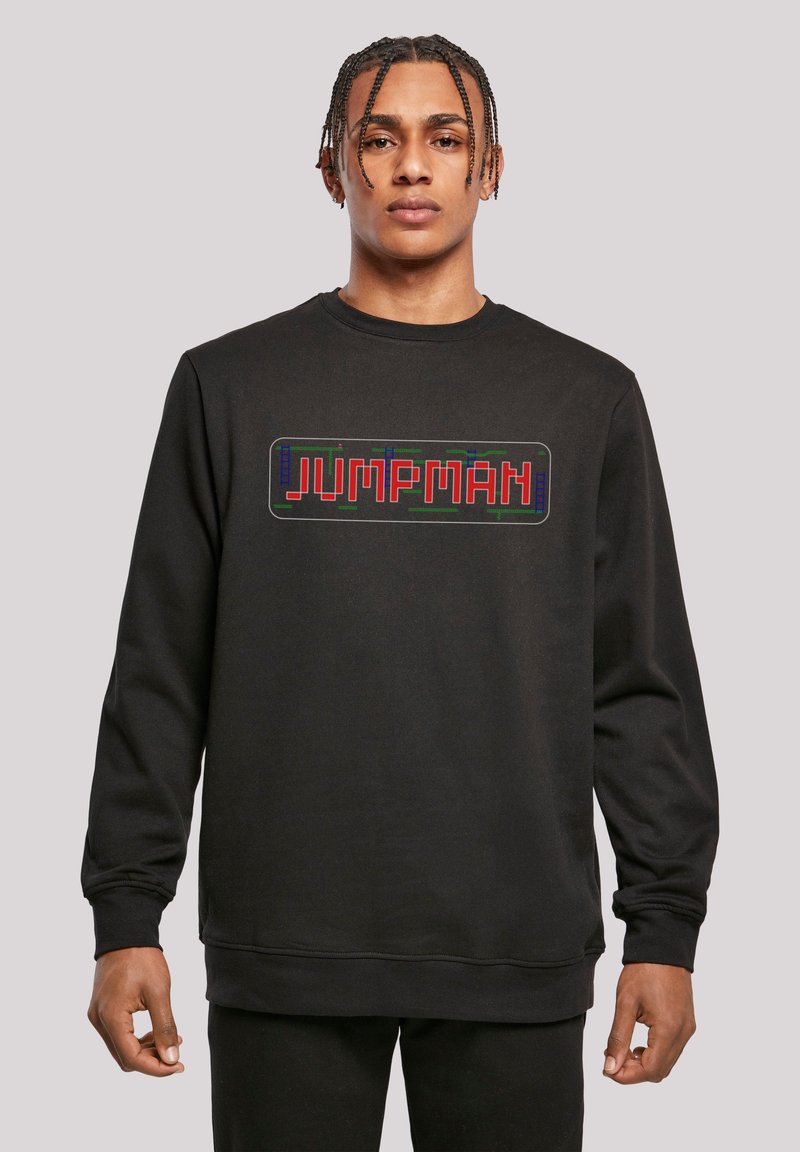 F4NT4STIC RETRO GAMING JUMPMAN - Sweater - black/zwart - Zalando.nl