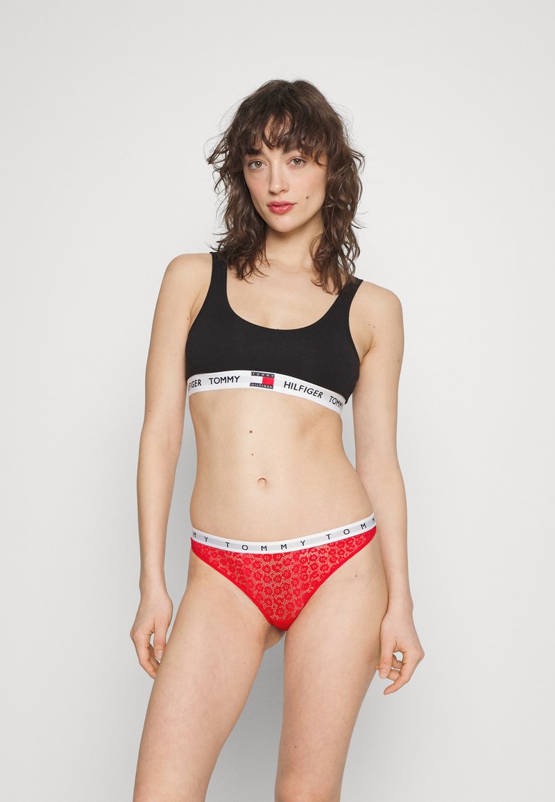 Tommy Hilfiger THONG 3 PACK - String - crimson/twilight/sky blue/rouge - ZALANDO.FR