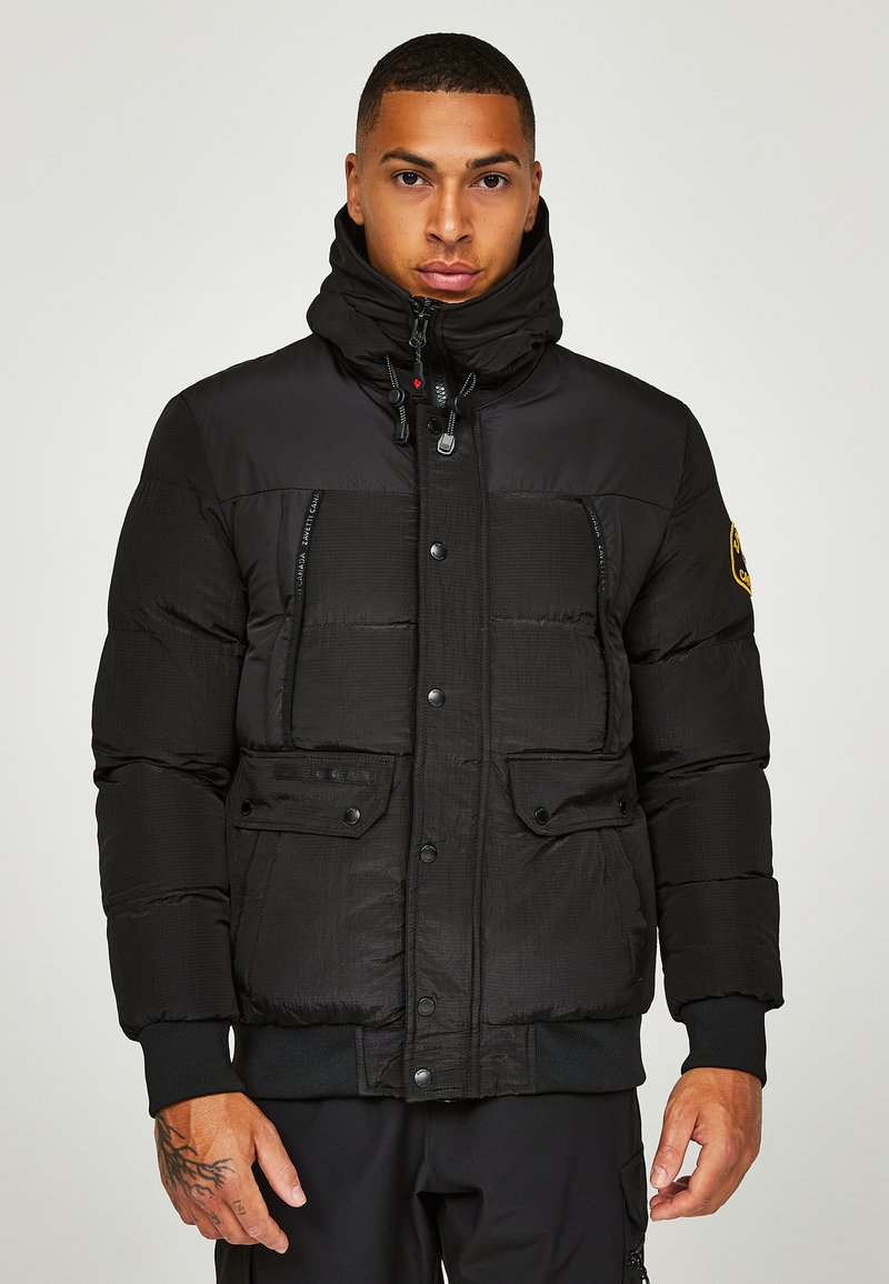 Alessandro Zavetti INVERNO - Winter jacket - black / asphalt/black ...