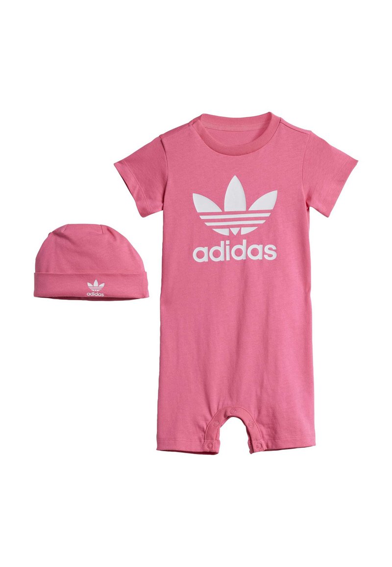 adidas Originals SET - Beanie - pink fusion/pink - Zalando.co.uk