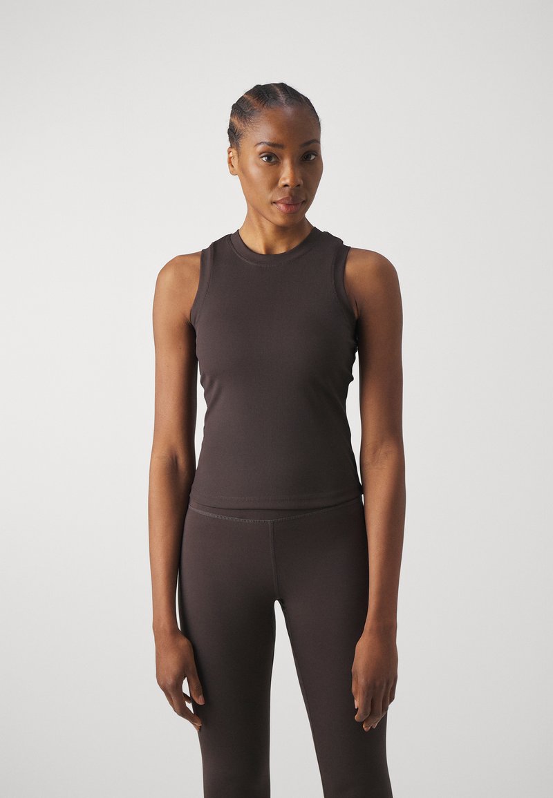 Björn Borg STUDIO TANK - Top - espresso/dark brown - Zalando.ie