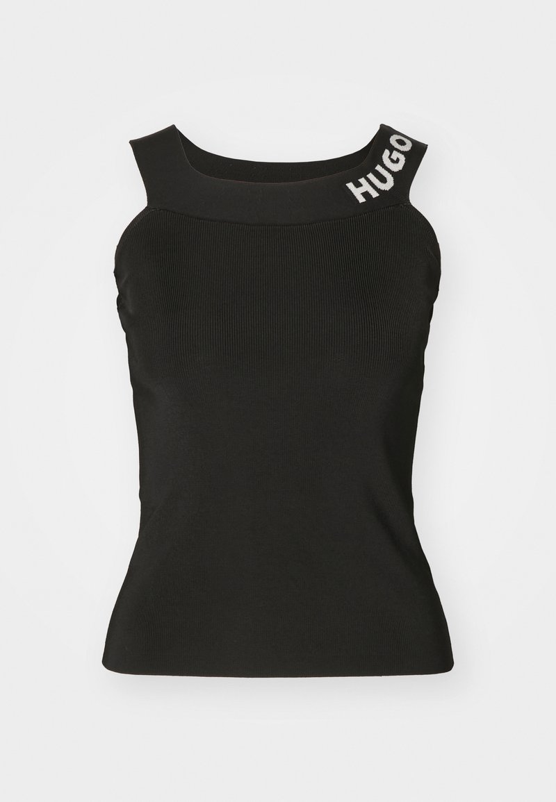 HUGO SATCHIE - Top - black/schwarz - Zalando.at