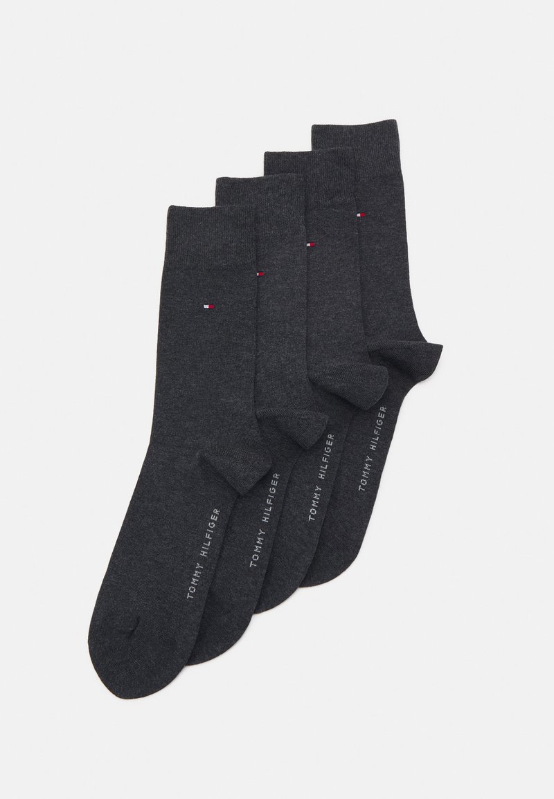 Tommy Hilfiger MEN SOCK CLASSIC 4 PACK - Socks - anthracite melange ...