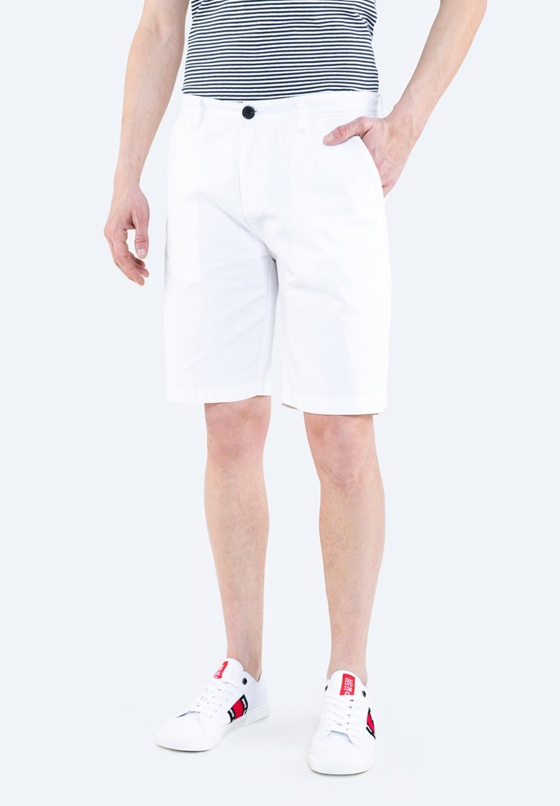 Big Star ROSS - Shorts vaqueros - weiß/blanco - Zalando.es