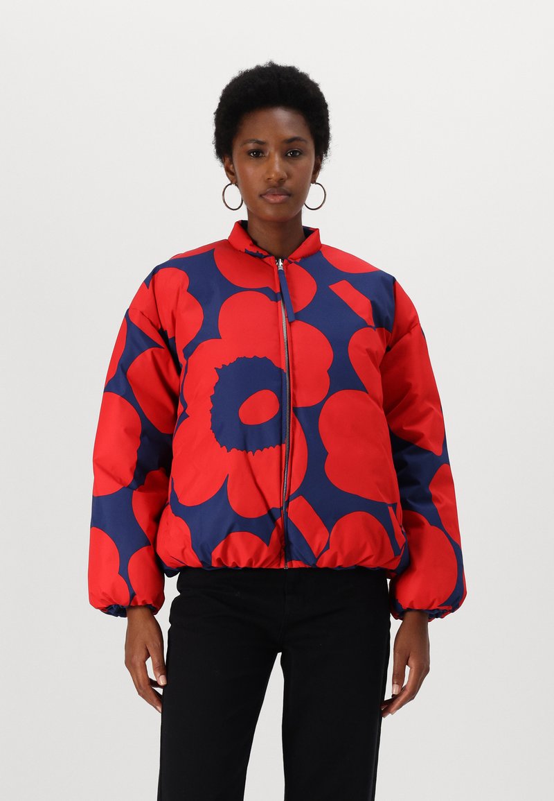 Marimekko UNIKKO - Winter jacket - red/blue/blue - Zalando.ie