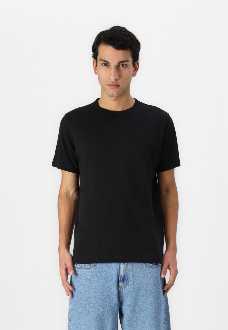 COACH ESSENTIAL CREW NECK - Basic T-shirt - black - Zalando.co.uk