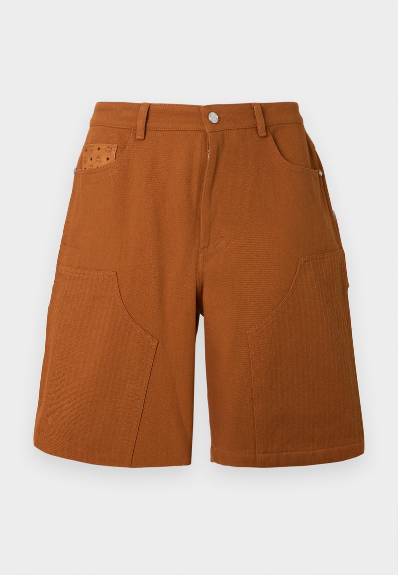 MCM GALAXY - Shorts vaqueros - cognac/coñac - Zalando.es