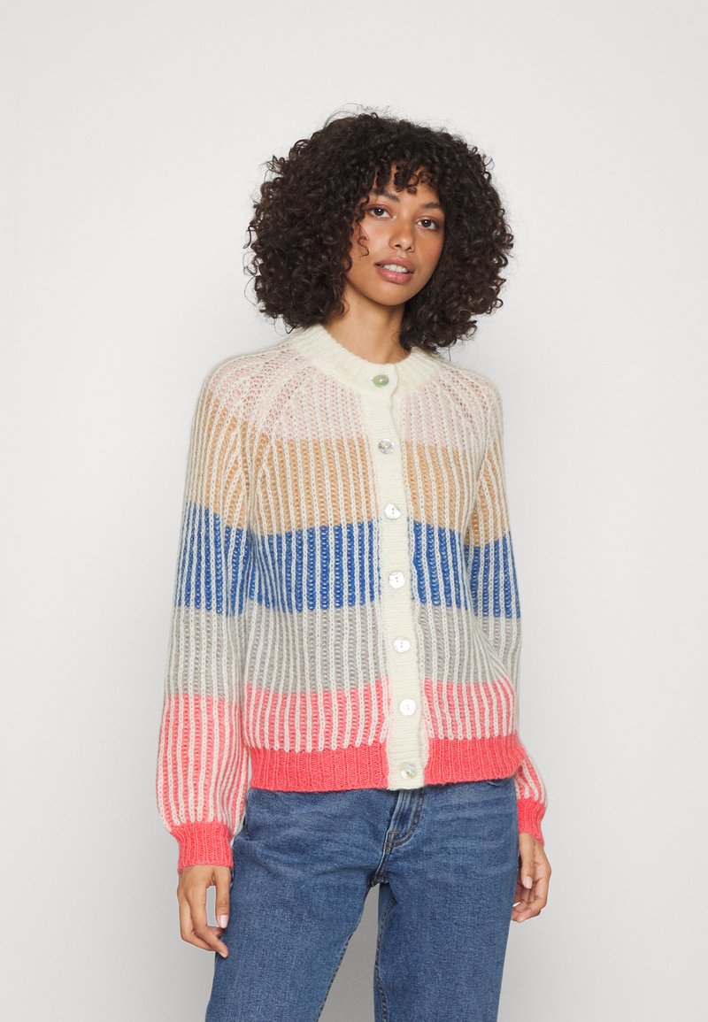 YAS YASLENNIS CARDIGAN - Cardigan - poeder pink/fuxia - Zalando.it