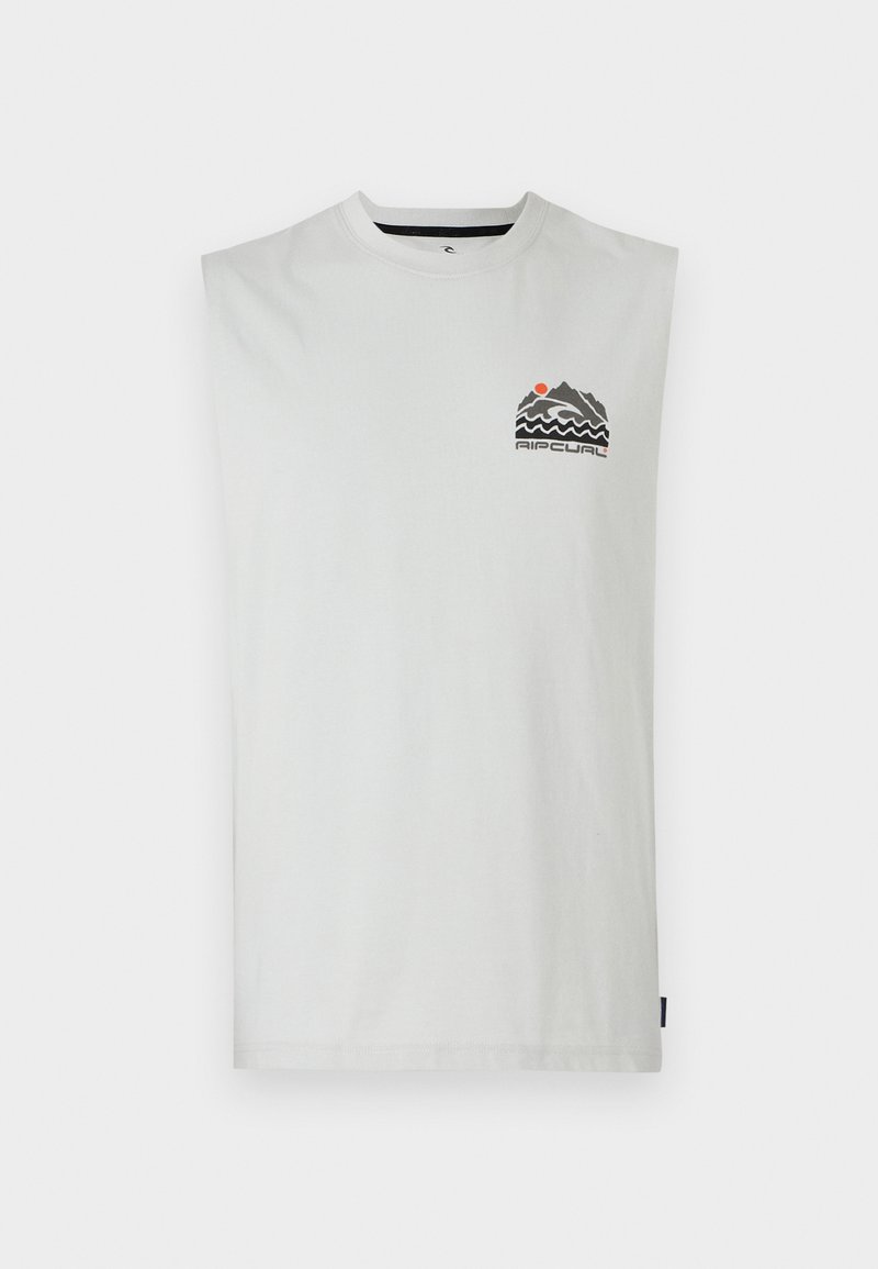Rip Curl VAPORCOOL SEARCH TREK MUSCLE UNISEX - Linne - iced grey/grå ...