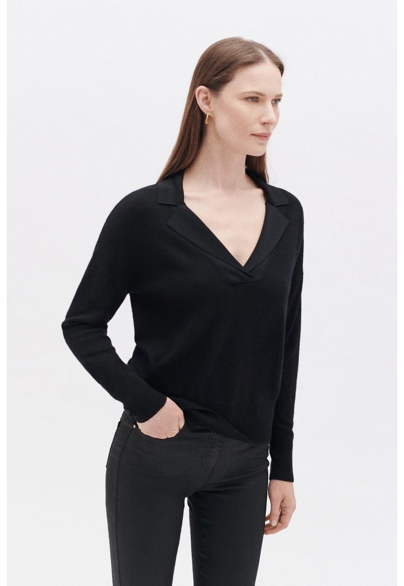 Caroll MARCELIN - Strickpullover - black/schwarz - Zalando.at