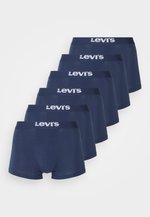 Levi's® MEN SOLID BASIC TRUNK 6 PACK - Pants - navy/white - Zalando.co.uk
