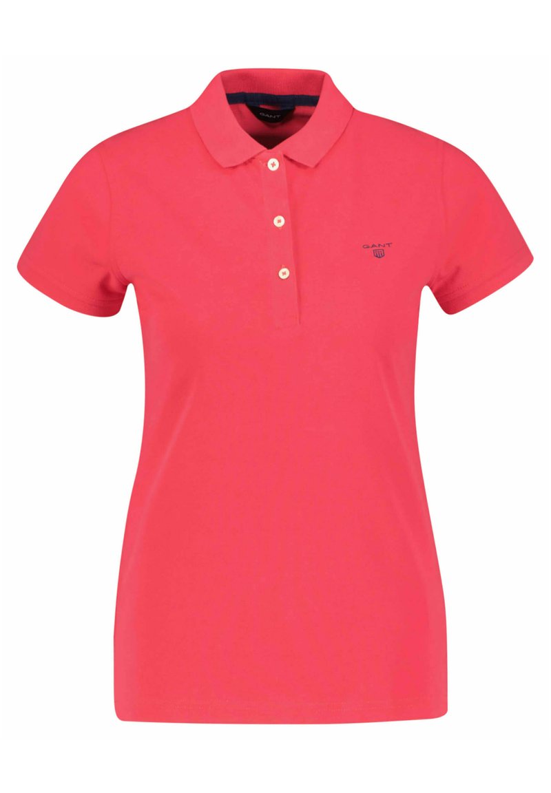 GANT RUGGER - Poloshirt - helles rot/hellrot - Zalando.ch