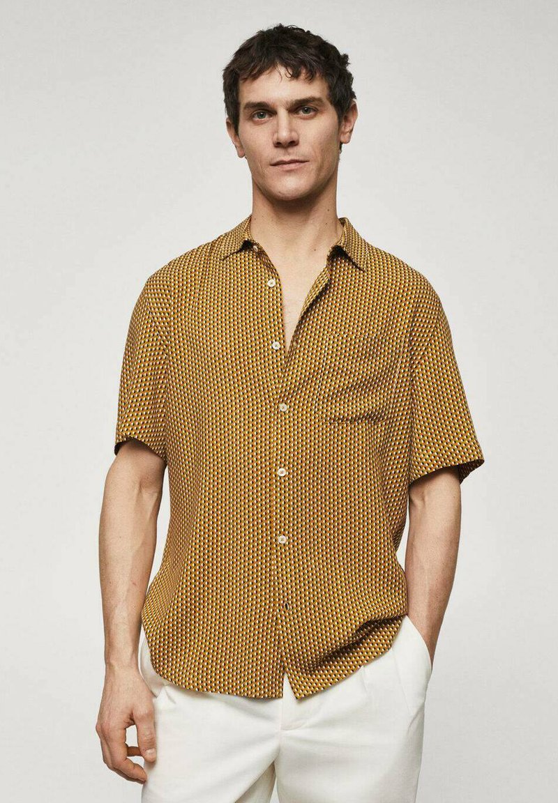 Mango CABO - Shirt - okker/ochre - Zalando.ie