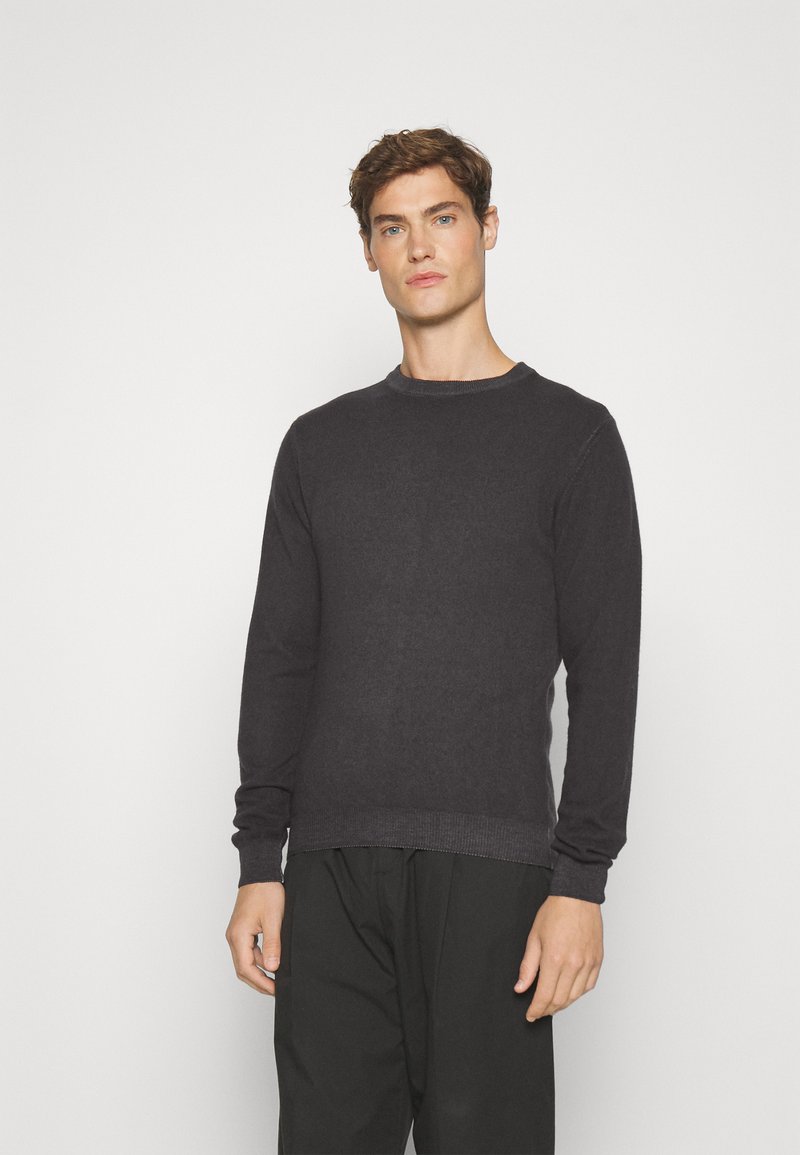 Wool & Co PARICOLLO VINTAGE - Jersey de punto - antrax/azul - Zalando.es