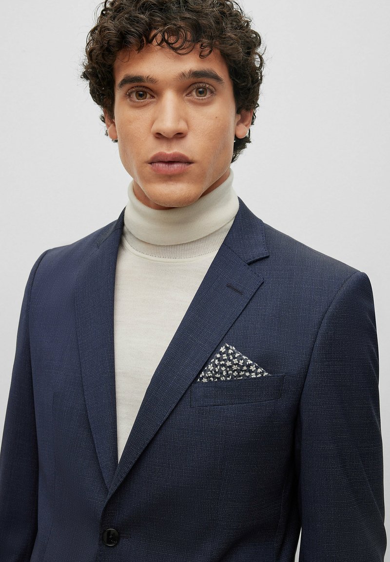 BOSS H-POCKET SQ-222 - Einstecktuch - dark blue five/dunkelblau ...