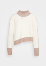 Veronica Beard DETTI SWEATER - Jumper - ivory/camel/camel - Zalando.de