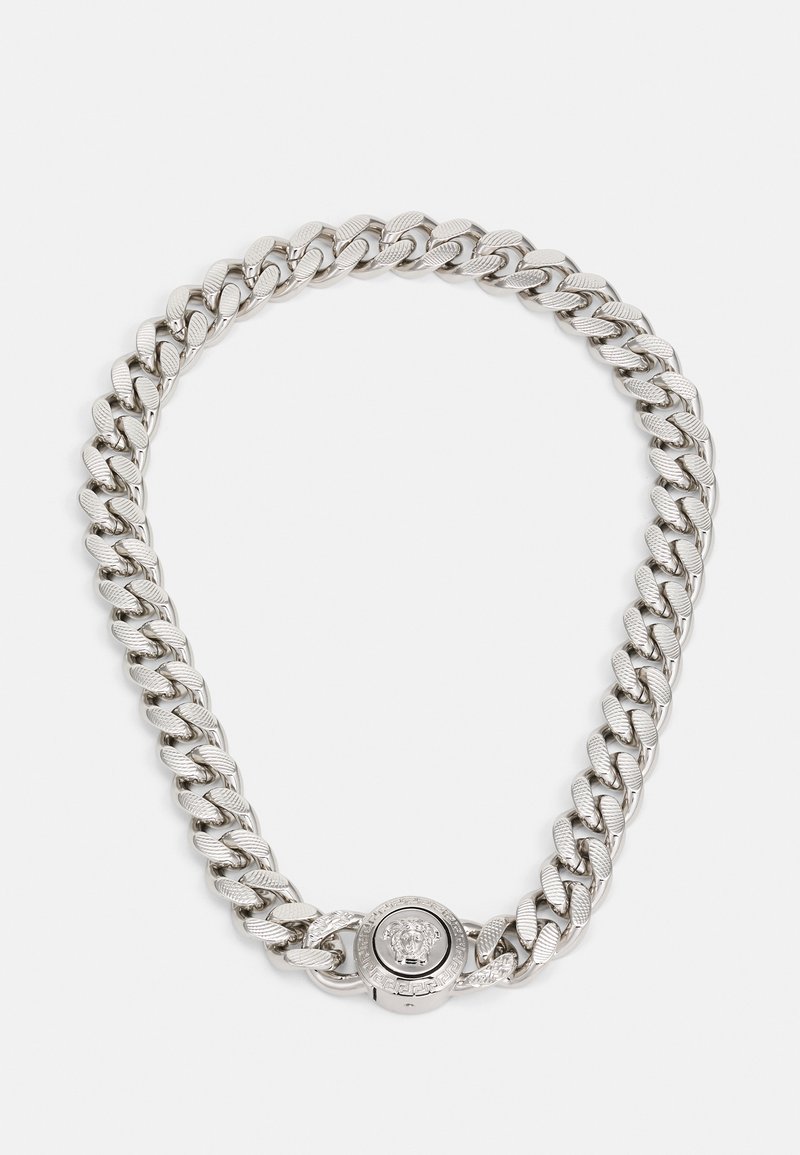Versace NECKLACE UNISEX - Collier - silver-coloured/argenté - ZALANDO.FR