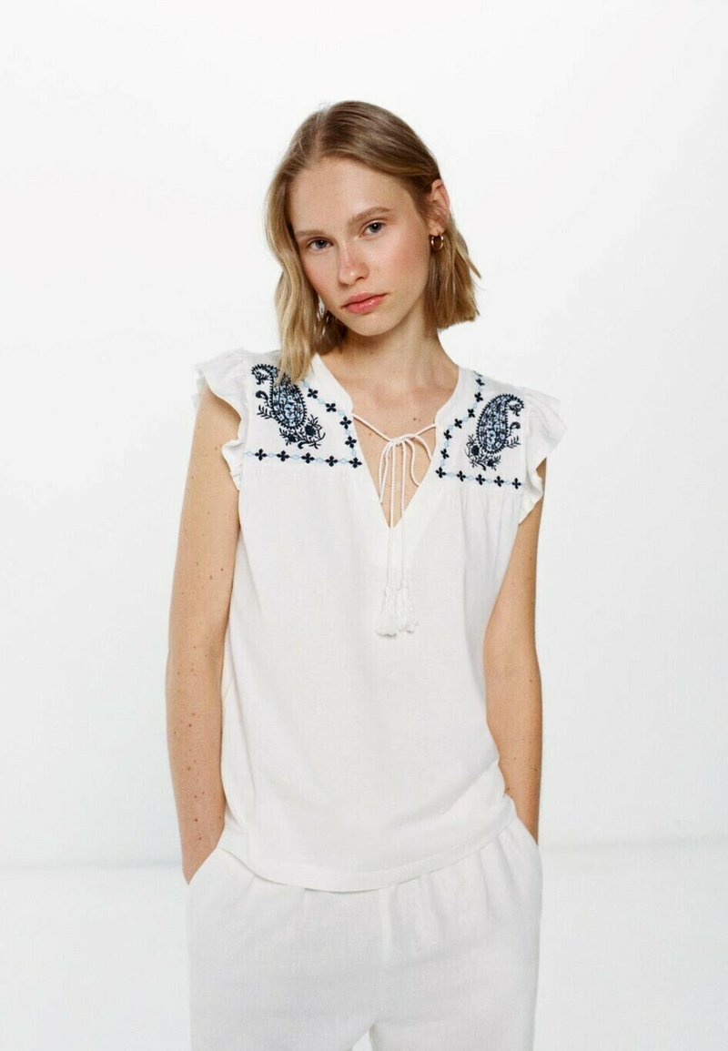 Springfield Blouse - white/wit - Zalando.nl