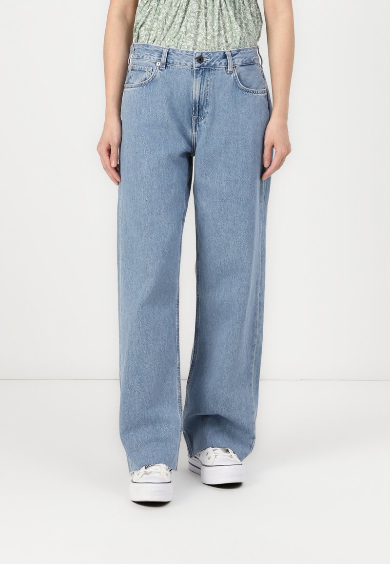 Pepe Jeans LOOSE - Relaxed fit jeans - blue grey rigid/blue denim - Zalando