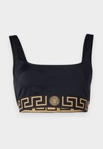 Versace SWIM VITA NEW LOGO - Top de bikini - black/negro - Zalando.es