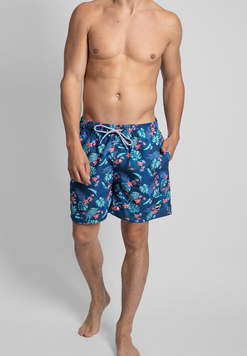 Happy Shorts MET HAWAII PRINT - Zwemshorts - blue/blauw - Zalando.nl