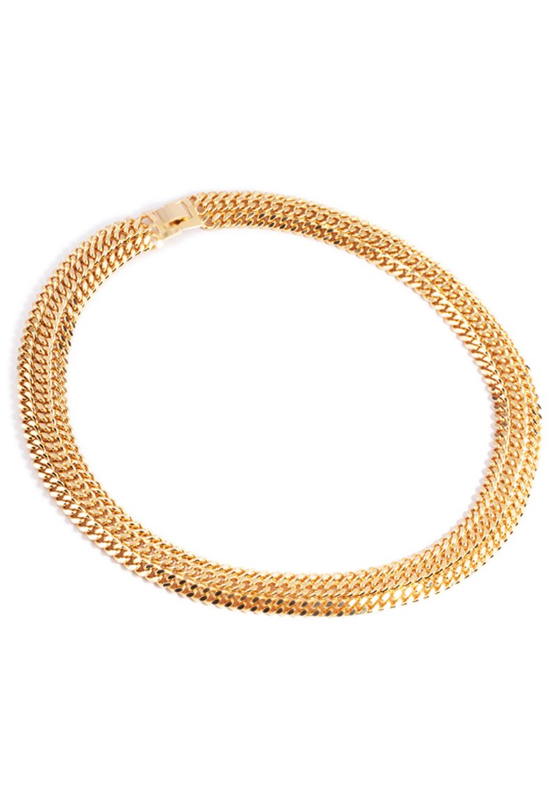 Lovisa CURB LAYERED - Ketting - gold coloured/goudkleurig - Zalando.be